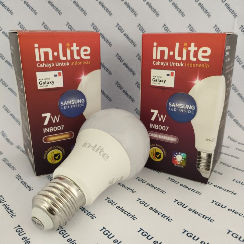 Jual Lampu Inlite Samsung LED inside 7 W 7 Watt putih dan kuning ...