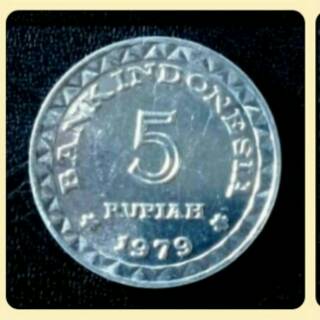 Jual Uang koin murah /uang mahar 5 rupiah /uang koin 5 rupiah Indonesia ...