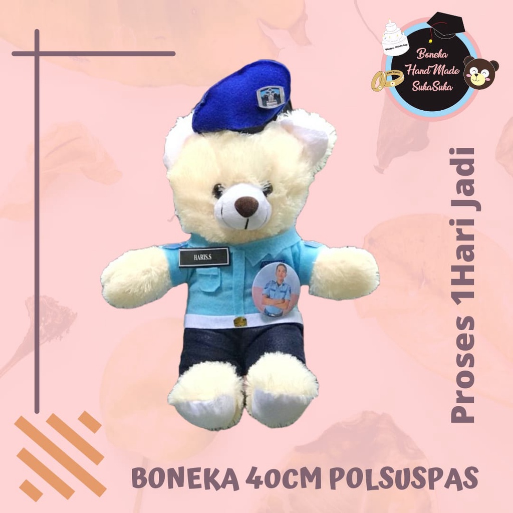 Jual BONEKA PROFESI BIG POLSUSPAS - BRIMOB - TNI AD - POLISI - MARINIR ...