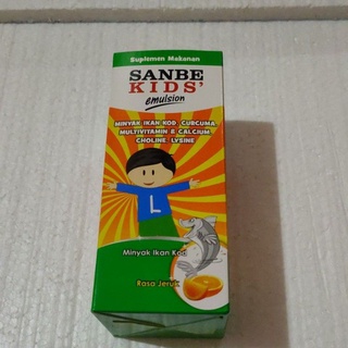 Jual SANBE KIDS SIRUP 200 mL-Sirup Emulsion Multivitamin lengkap ...