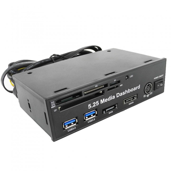Jual PC Internal Card Reader Media Dashboard 5.25 | Shopee Indonesia