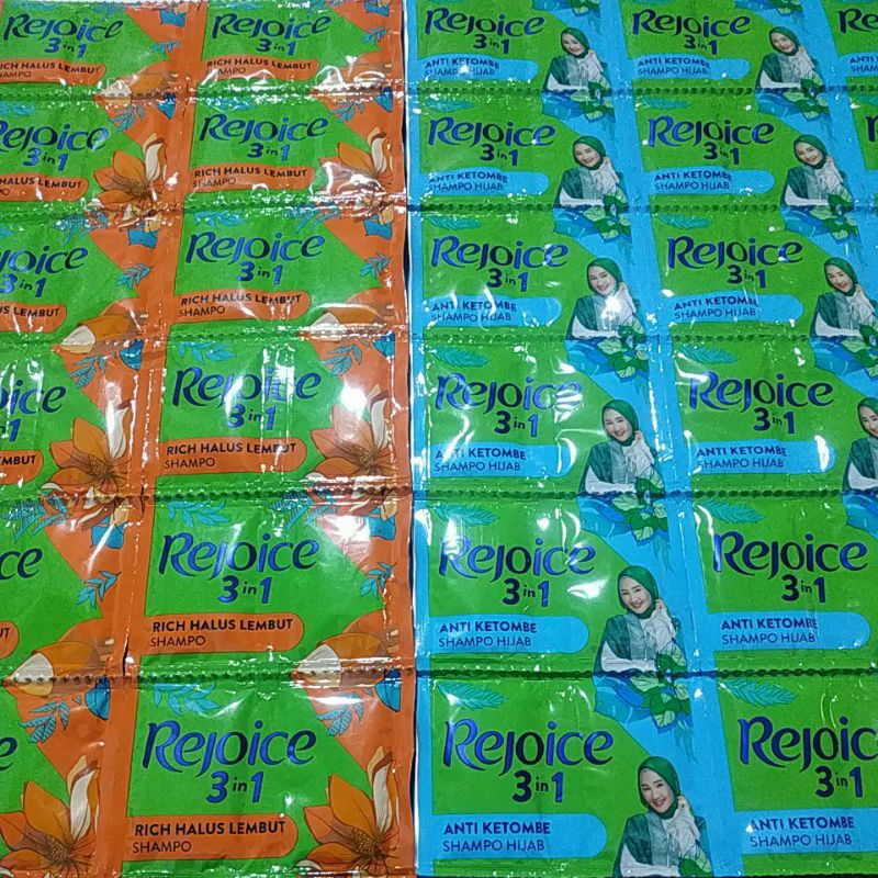 Jual Shampoo Rejoice Sachet 1 Renceng | Shopee Indonesia