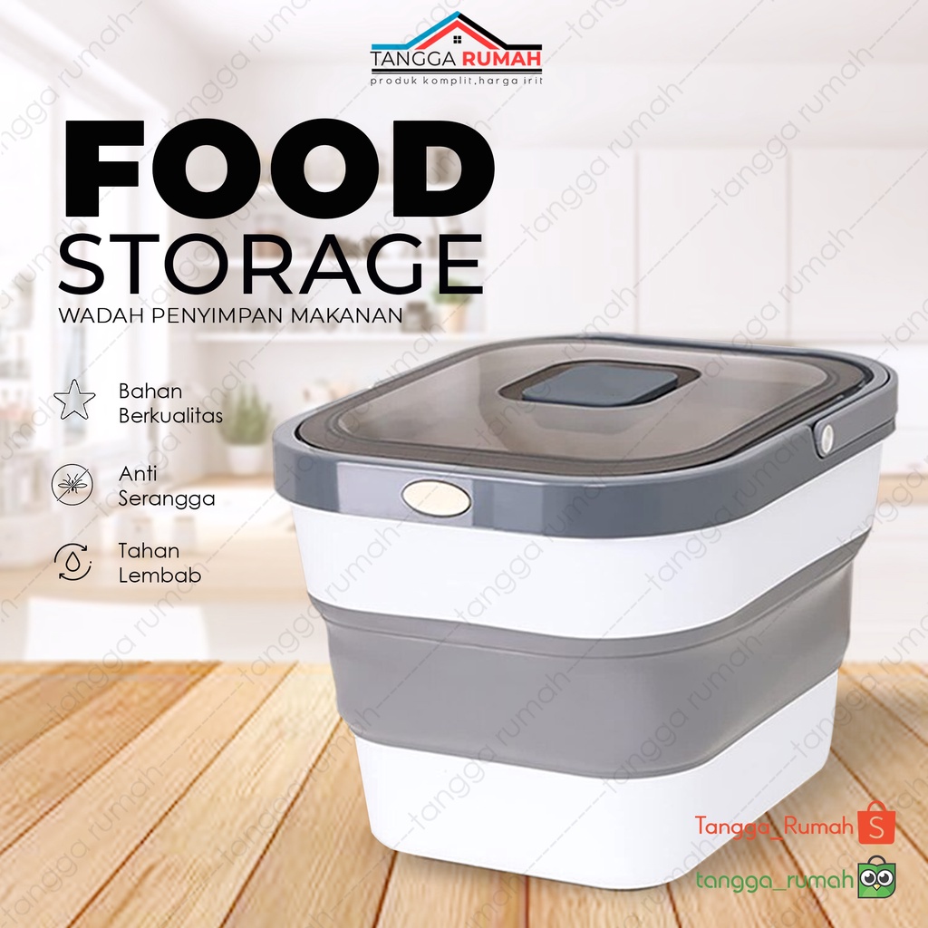 Jual Box / Kotak / Wadah Penyimpan / Penyimpanan Beras Makanan Food ...