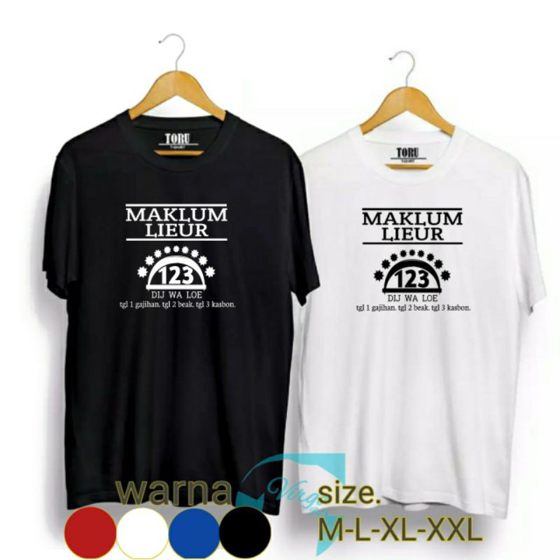 Jual KAOS DISTRO BAJU PARODI KAOS PLESETAN - MAKLUM LIEUR | Shopee ... Jual KAOS DISTRO BAJU PARODI KAOS PLESETAN - MAKLUM LIEUR | Shopee ...