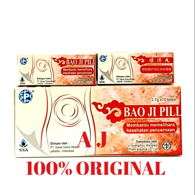 Jual Bao Ji Pill - Obat Diare, Masuk Angin Dan Perut Kembung (Satuan ...