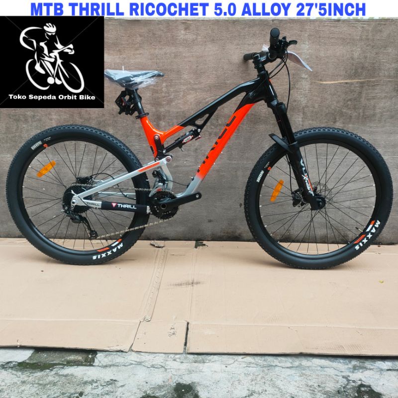 Jual Sepeda Gunung MTB Thrill Ricochet 5.0 Alloy 27'5Inch Rem Hydraulic ...