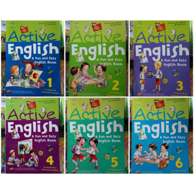 Jual BUKU ACTIVE ENGLISH KELAS 1,2,3,4,5,6 SD | Shopee Indonesia