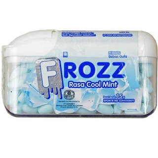 Jual Permen Bebas Gula Frozz Rasa Cool Mint 15 gr | Shopee Indonesia