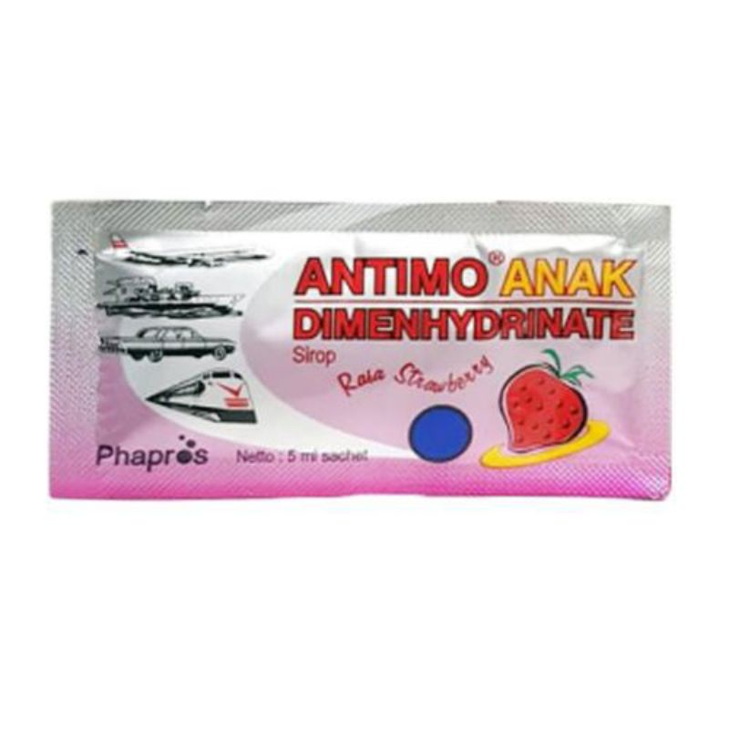 Jual Antimo anak rasa strawberry sachet 5ml | Shopee Indonesia