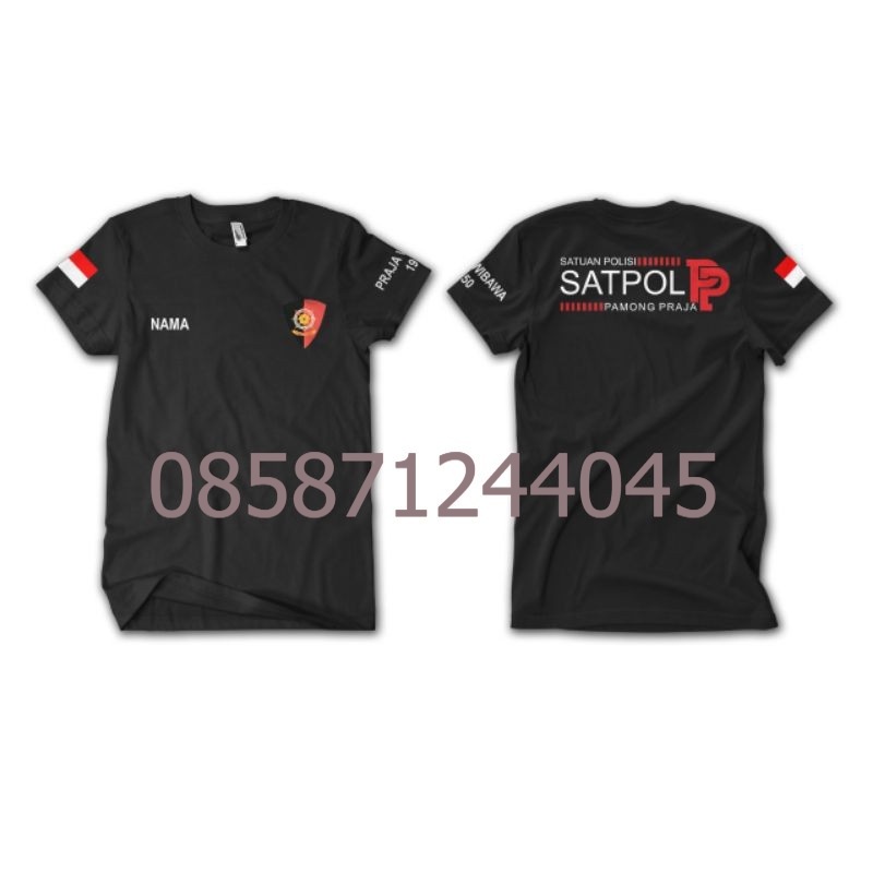 Jual TSHIRT CUSTOM KAOS POLPP SATUAN POLISI PAMONG PRAJA WIBAWA ...