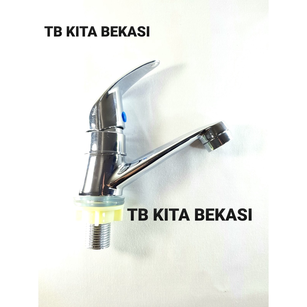 Jual Keran Wastafel Cuci Tangan Jungkit Up Down/ Kran Cuci Tangan Up ...