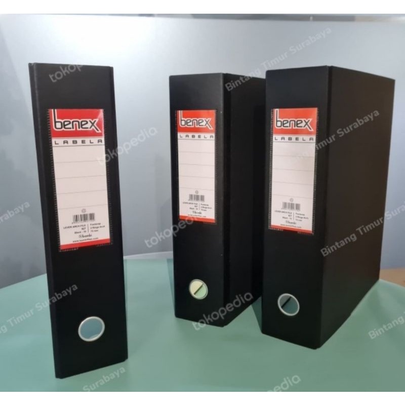 Jual Odner Benex Labela 927 Hitam (Ordner) | Shopee Indonesia
