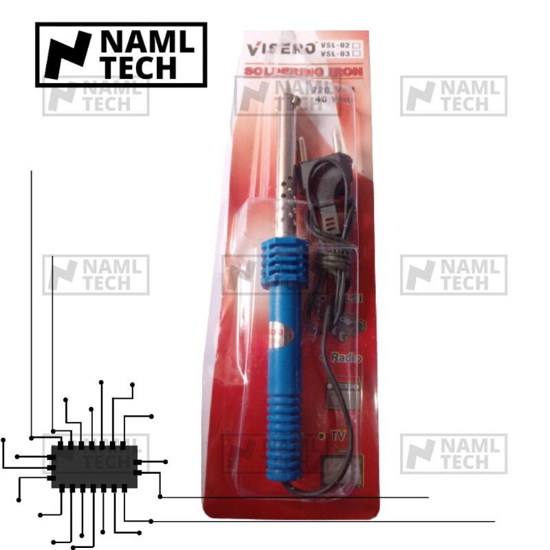 Jual Solder Listrik 400 Watt Solder Tangan Soldering Iron | Shopee Indonesia