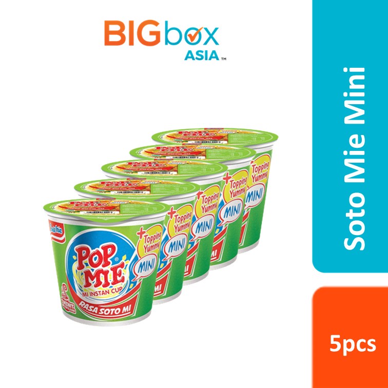 Jual Pop Mie Kuah Soto Mie Mini - 5 pcs | Shopee Indonesia