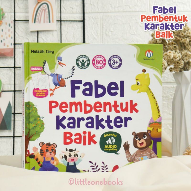 Jual Fabel Pembentuk Karakter Baik / Buku fabel anak / buku cerita ...
