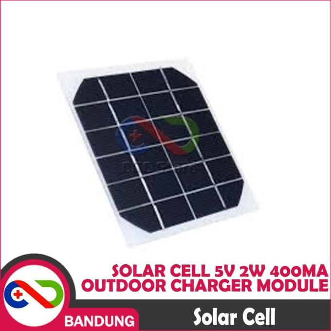 Jual SOLAR CELL 5V 2W 400MA PANEL SURYA OUTDOOR CHARGER MODULE | Shopee ...
