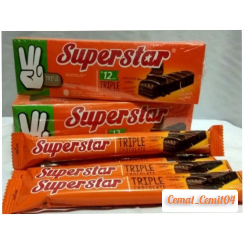 Jual Superstar Wafer Coklat / 1 Box isi 12 pcs | Shopee Indonesia