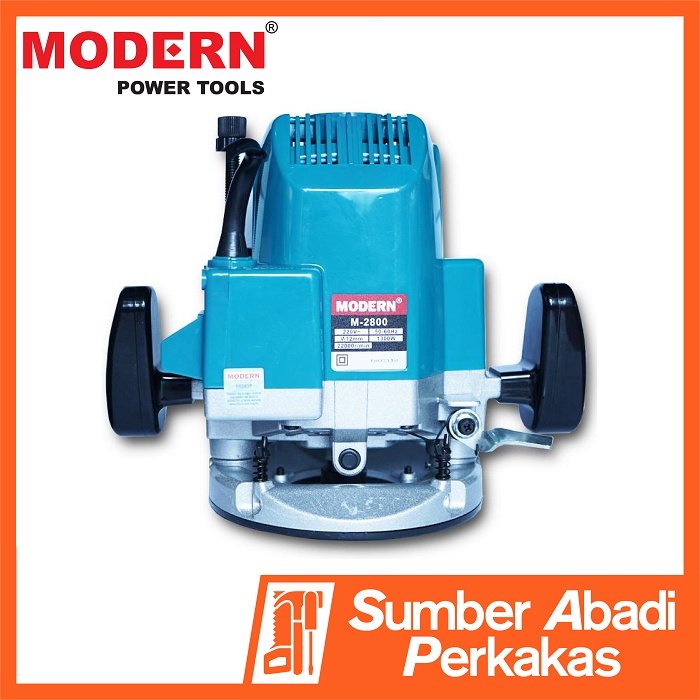 Jual MODERN M-2800 Mesin Router 12mm Besar Profil Kayu Wood Trimmer ...