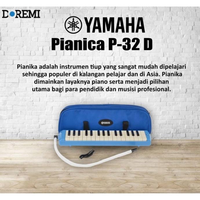 Jual Yamaha Pianica P 32 D / Pianika Yamaha P 32 D / P-32 D / P32D | Shopee Indonesia