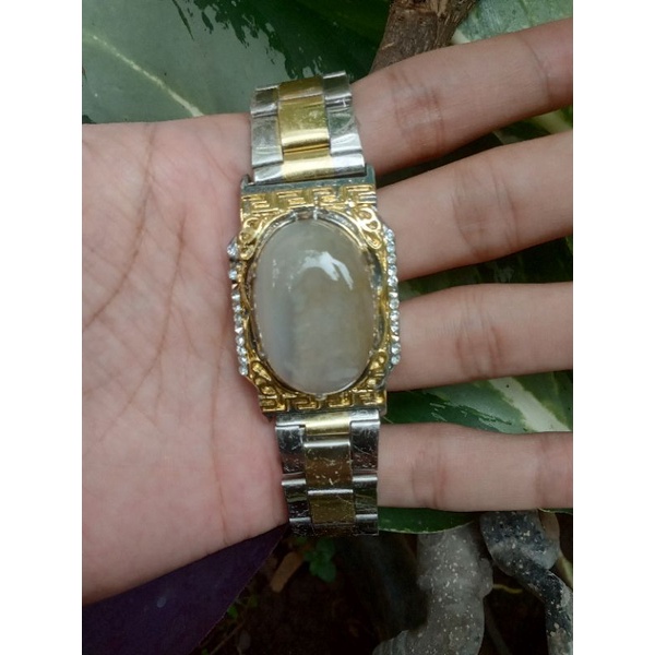 Jual Gelang Pria Model Jam Batu Akik Pandan Nanas | Shopee Indonesia