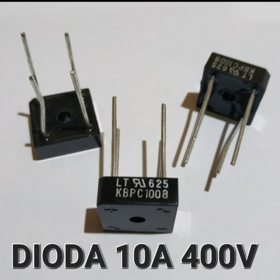 Jual Dioda Bridge Jembatan Power Supply 10A 400V 10 Ampere Kbpc 1008 ...