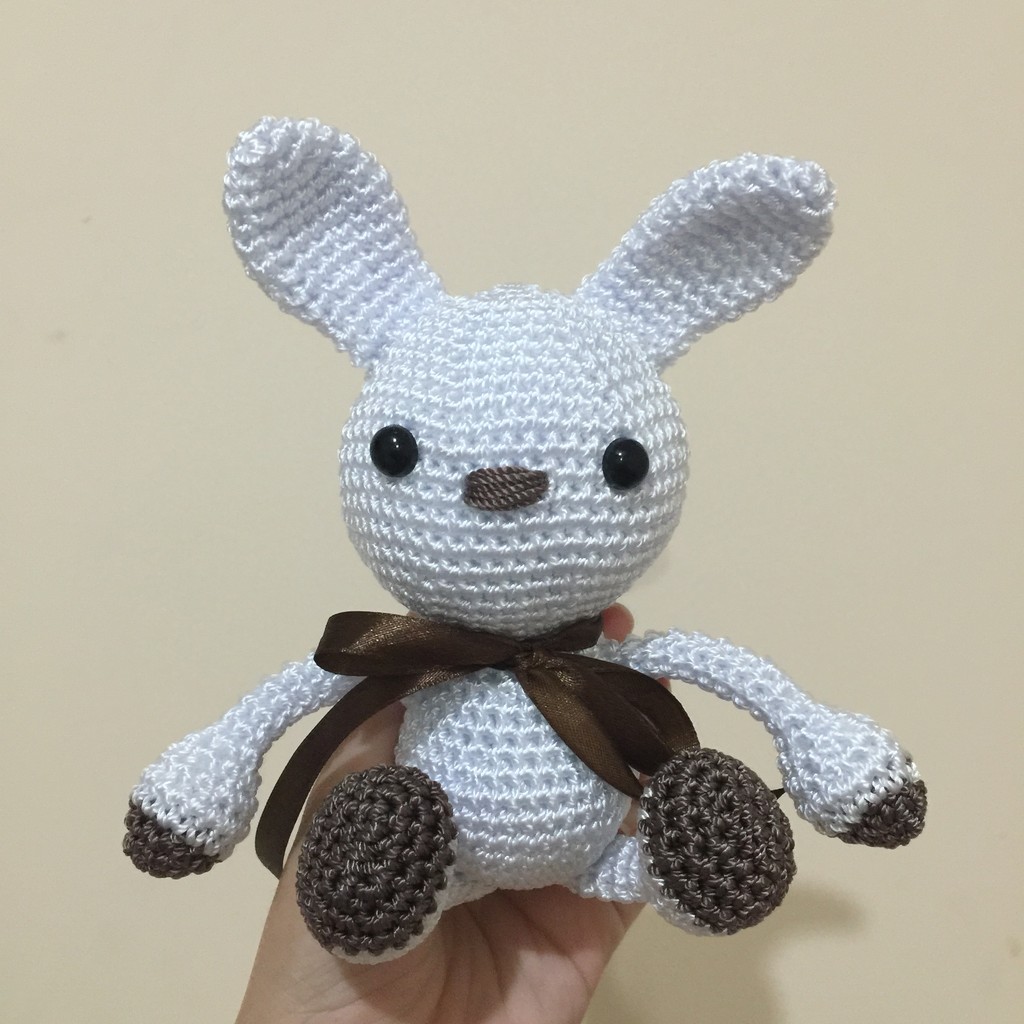 Jual Boneka Rajut Kelinci (Amigurumi) | Shopee Indonesia