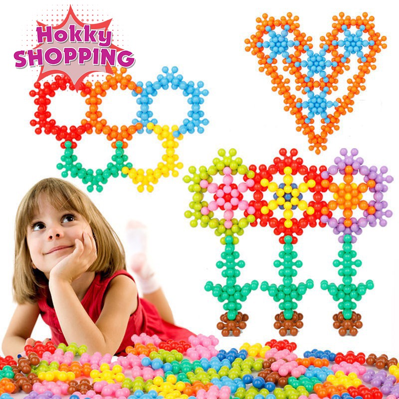 Jual Blok Puzzle Plum / Bunga - Kreatif Mainan Edukasi Anak - Kado ...