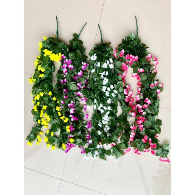 Jual Bunga dinding rose kuncup70cm | Shopee Indonesia