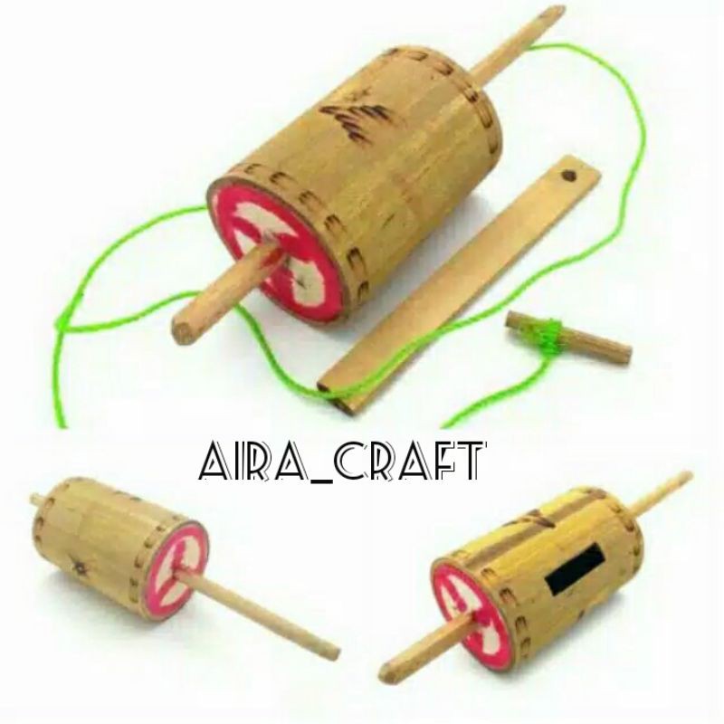 Jual Mainan anak tradisional gasing bambu siul | Shopee Indonesia