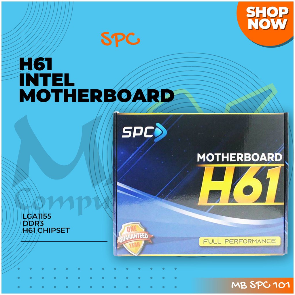 Jual SPC H61 Intel H61 Chipset LGA1155 DDR3 Motherboard | Shopee Indonesia