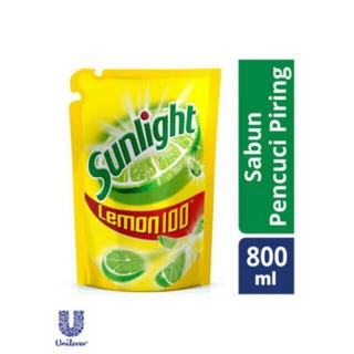 Jual Sunlight lemon 800ml (refill) | Shopee Indonesia