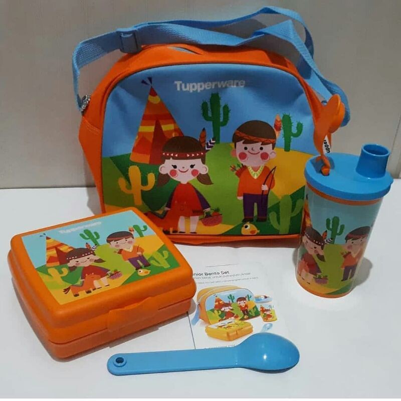 Jual JUNIOR BENTO SET TUPPERWARE | Shopee Indonesia