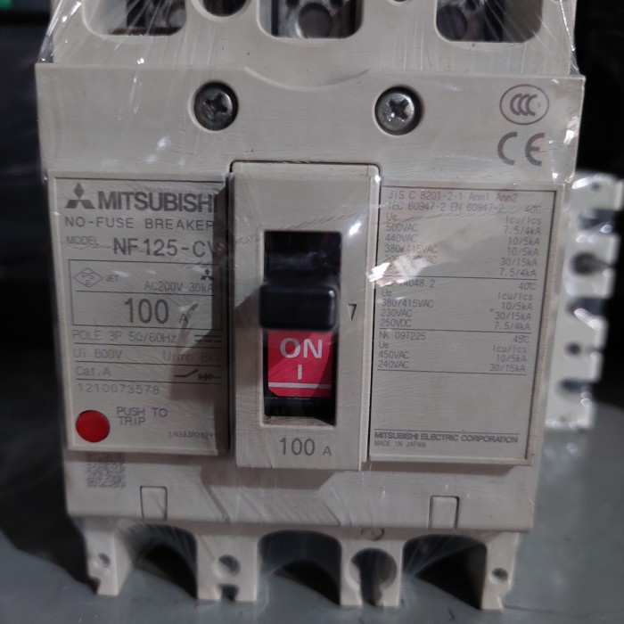 Jual mccb 100@ merek mitsubishi. | Shopee Indonesia