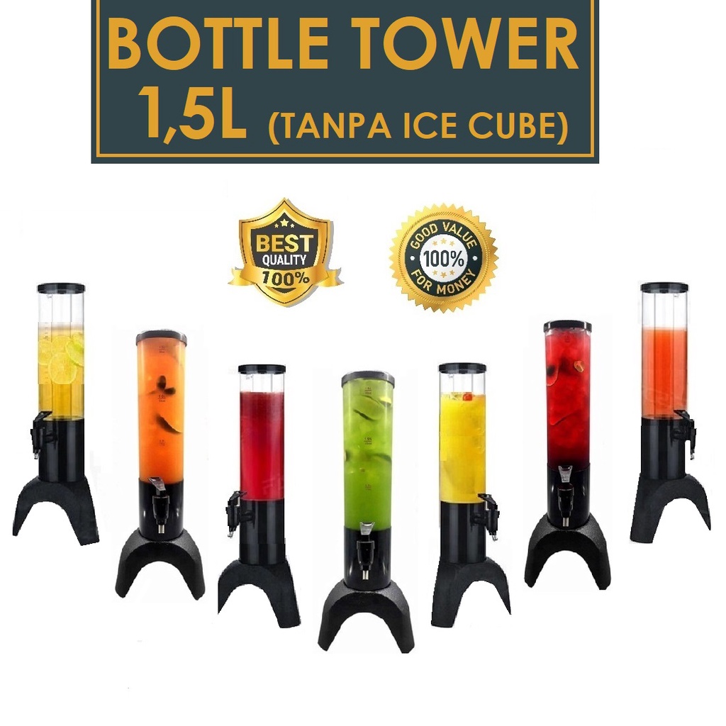 Jual HANNSBRO Drinking Tower 1,5 Liter / Beer Tower / Minuman Tower ...