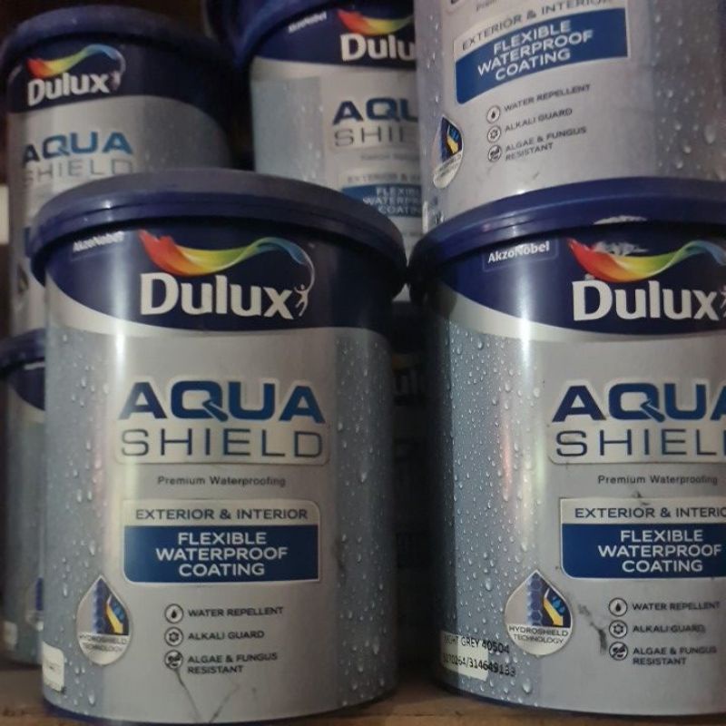 Jual CAT TEMBOK ATAP GENTENG WATERPROOF DULUX AQUASHIELD 1KG | Shopee ...