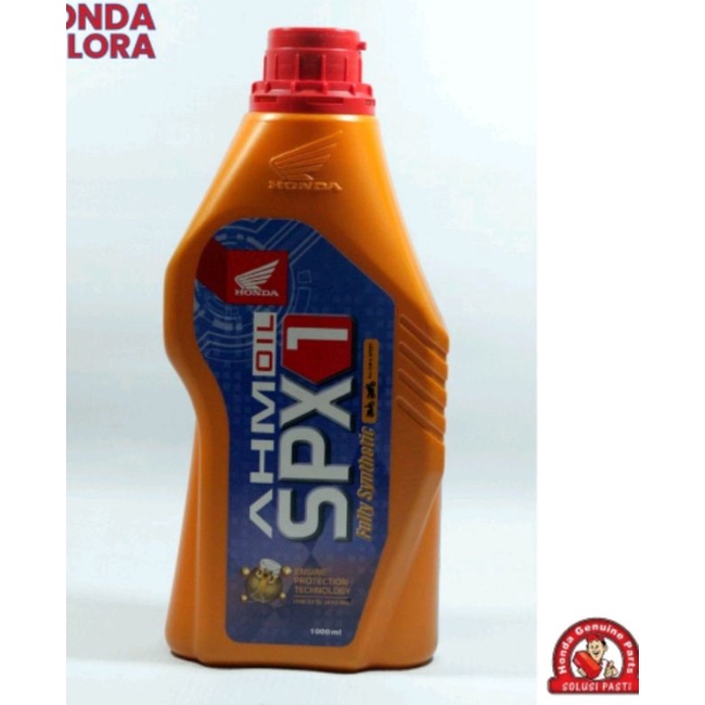 Jual 082342MAK1LN0 HGP AHM 100% ORIGINAL OLI SPX 1 LITER OLI SPX1 10W30 ...