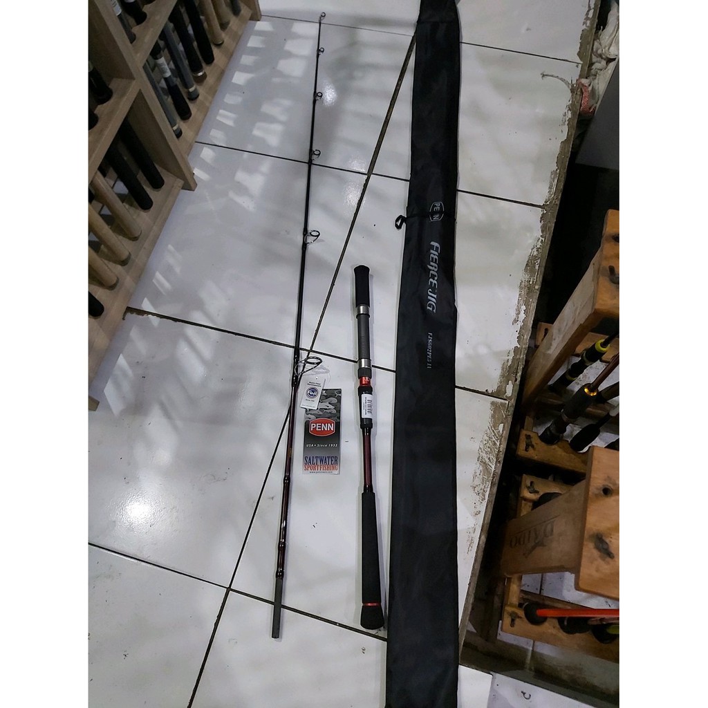 Jual joran penn fierce jig 602 pe 5 joran jigging - joran penn fierce ...