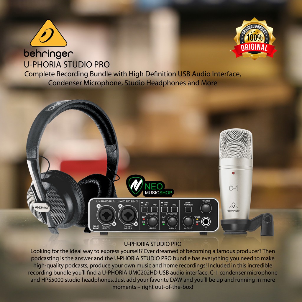 Jual behringer umc202hd Harga Terbaik & Termurah Februari 2023 | Shopee ...
