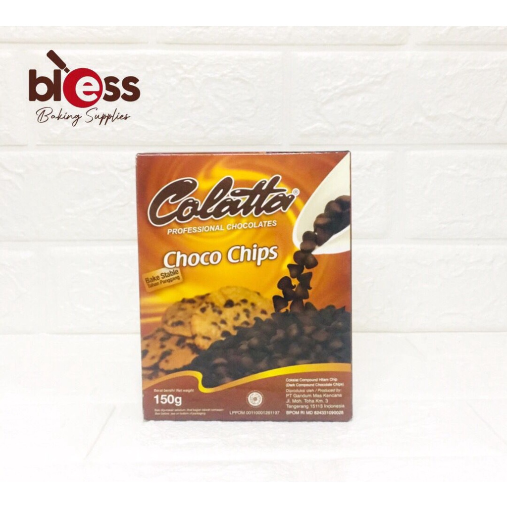 Jual COLATTA CHOCO CHIPS 150 GR | Shopee Indonesia
