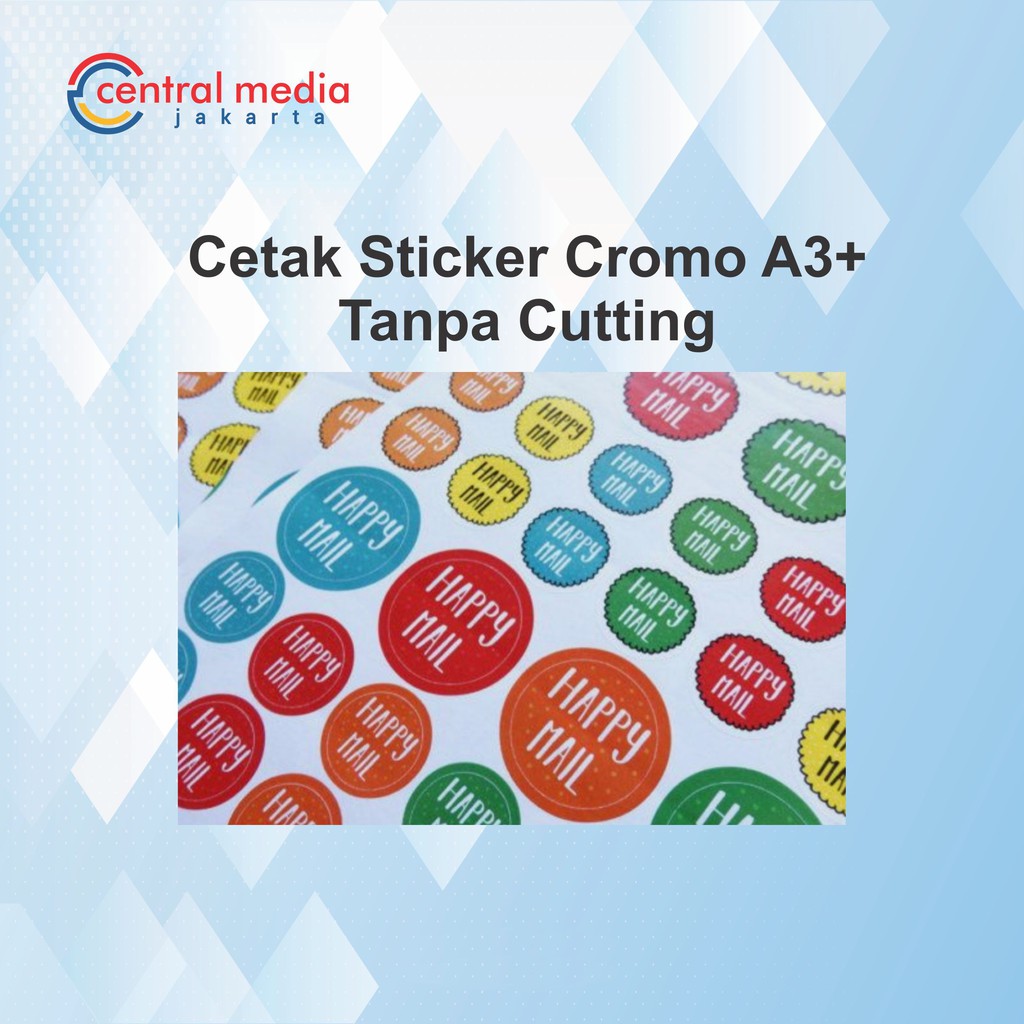 Jual Cetak STICKER CROMO A3+ TANPA CUTTING Print Stiker | Shopee Indonesia