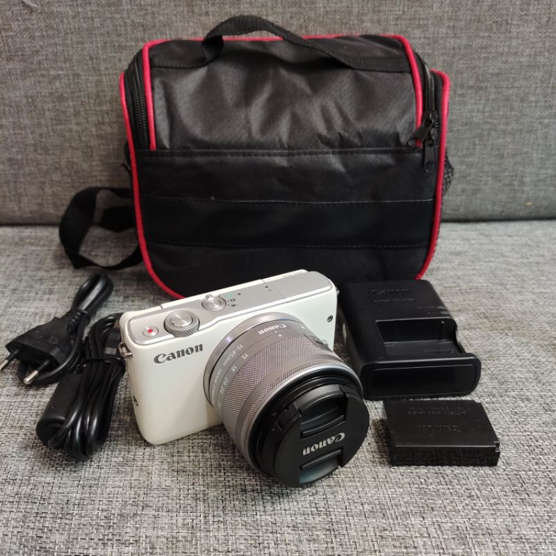 Jual Canon EOS M10 Kit 15-45mm IS STM Kamera Mirrorless Murah | Shopee Indonesia