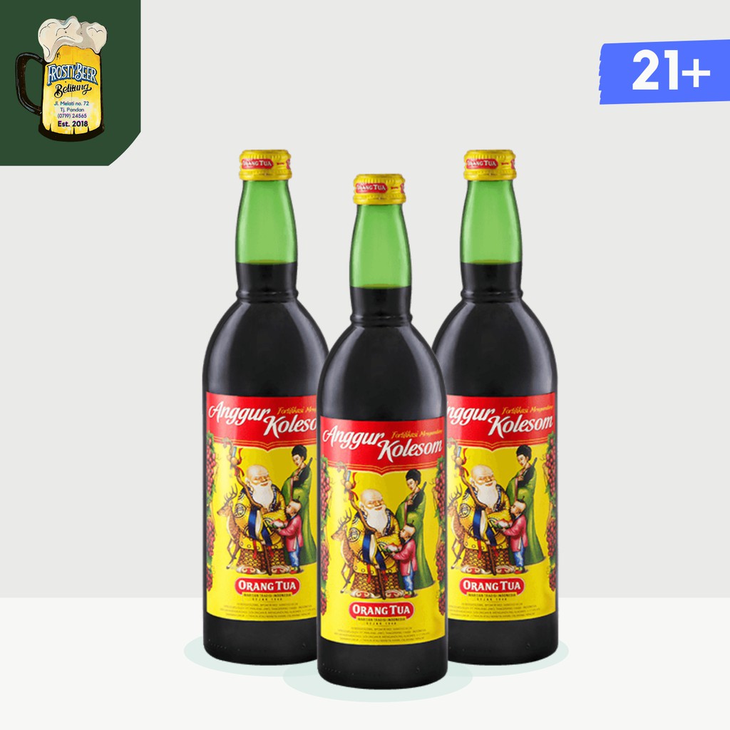 Jual Orang Tua Anggur Kolesom Kecil OT 17.5% 275 ml | Shopee Indonesia