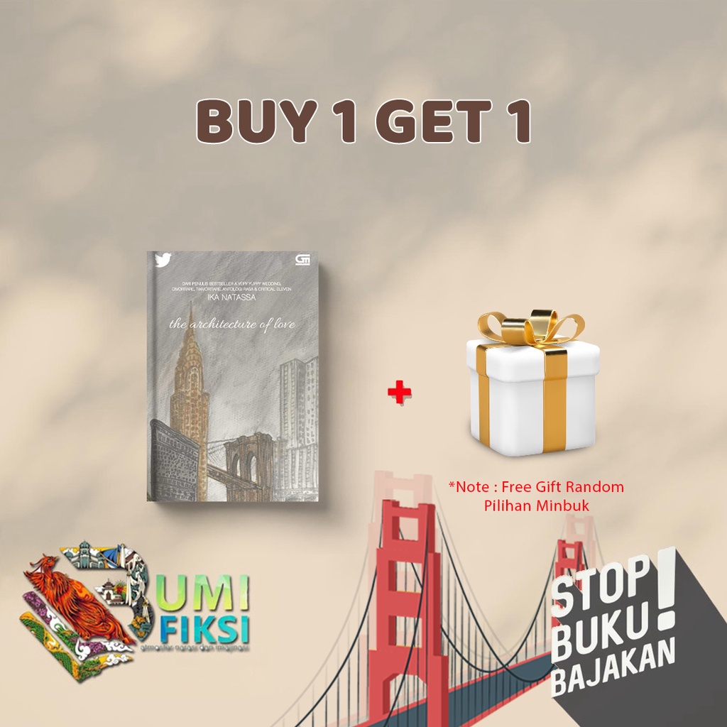 Jual Buku Bacaan NOVEL| METROPOP : THE ARCHITECTURE OF LOVE By Ika Natassa Gramedia Pustaka ...