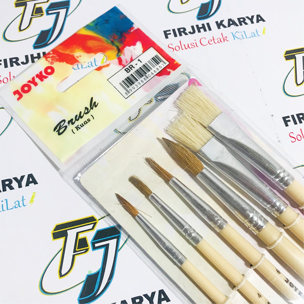 Jual Kuas Lukis Set (isi 6) - Joyko | Shopee Indonesia