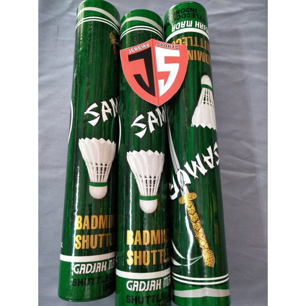 Jual Solusi Shuttlecock Samurai Hijau atau Kok Samurai Hijau isi 12 ...