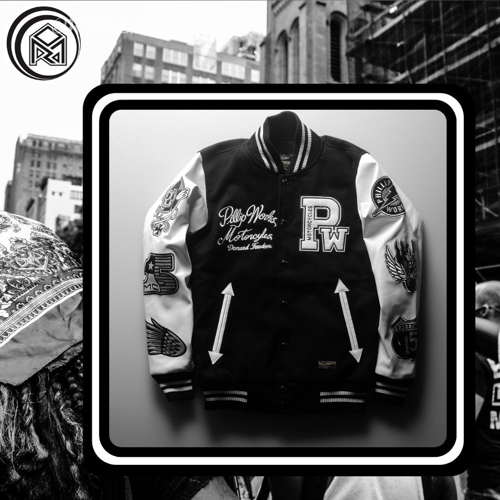 Jual Death From Above Varsity Jacket Philip Works Original Special ...