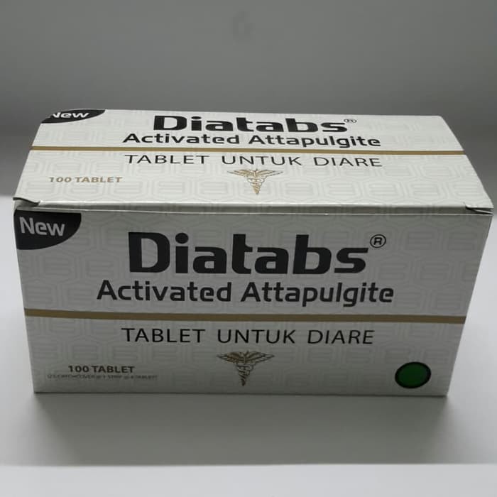 Jual DIATABS (1 box isi 25 blister @4 tablet ) Indonesia|Shopee Indonesia
