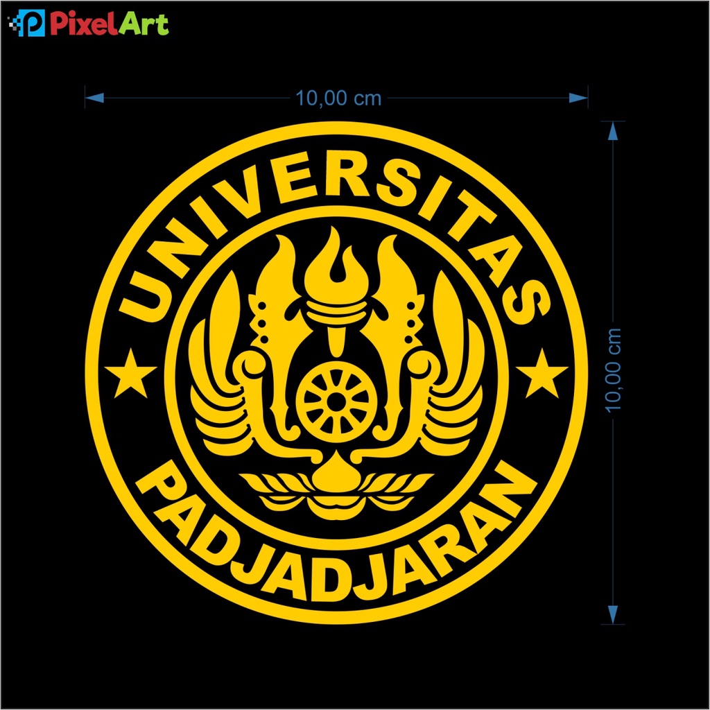 Jual STIKER KAMPUS LOGO UNIVERSITAS PADJAJARAN STICKER UNPAD KACA MOBIL ...