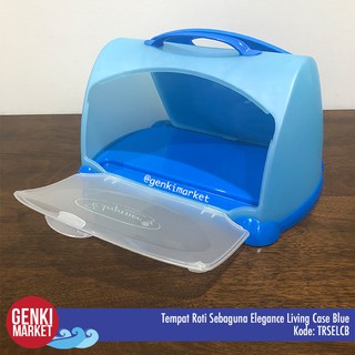 Tempat Roti Tawar / Penyimpanan Makanan Kue Roti Bonus Nampan Alas ...