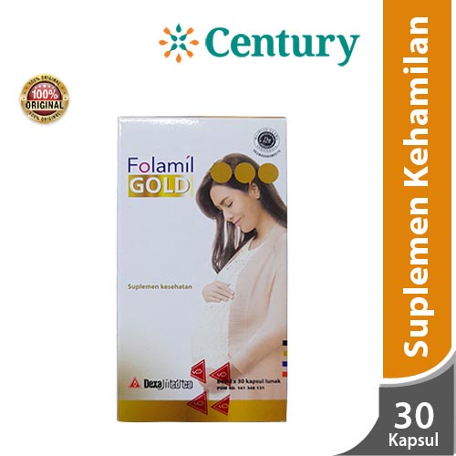 Jual Folamil Gold 30 Softgel / Folamil Genio / Suplemen Kehamilan ...